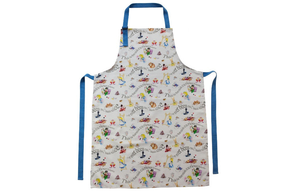 Alice in Wonderland Adult Cotton Apron – Alice's Shop
